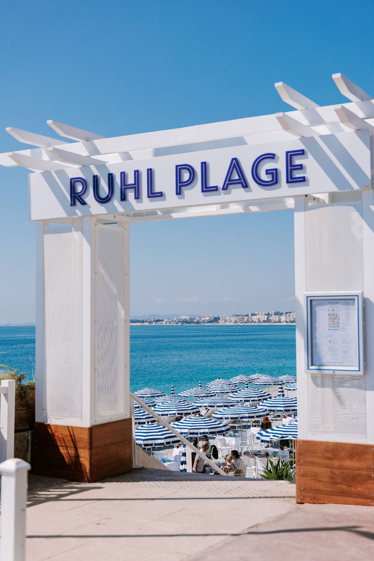 Ruhl Plage | Plage emblématique sur la Baie des Anges